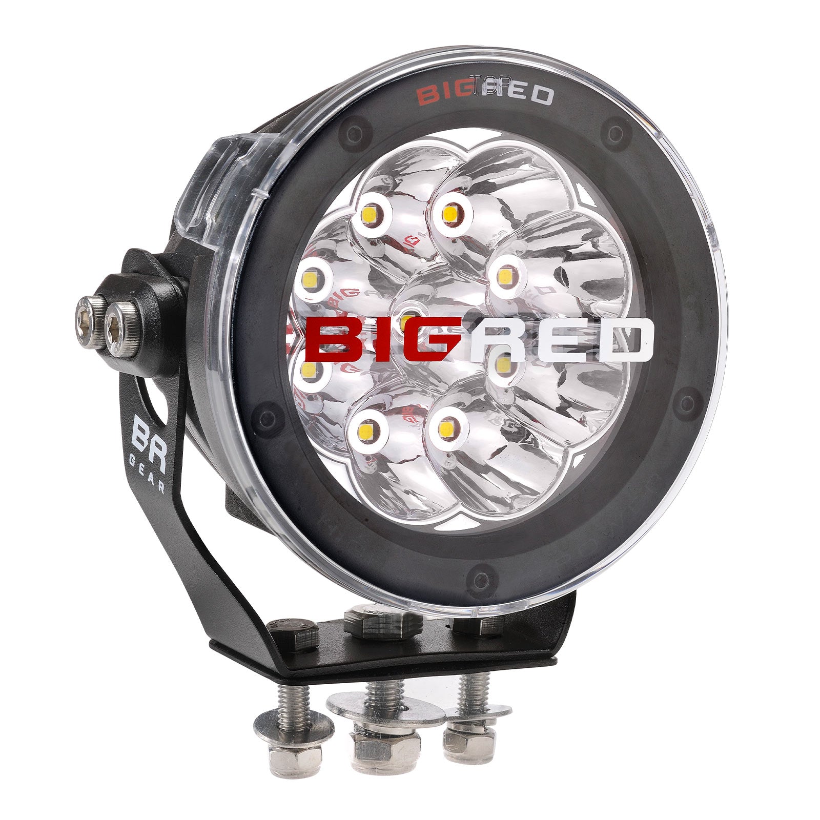 5 Inch LED Driving Light - Big Red Gear | High Performance LED Lighting