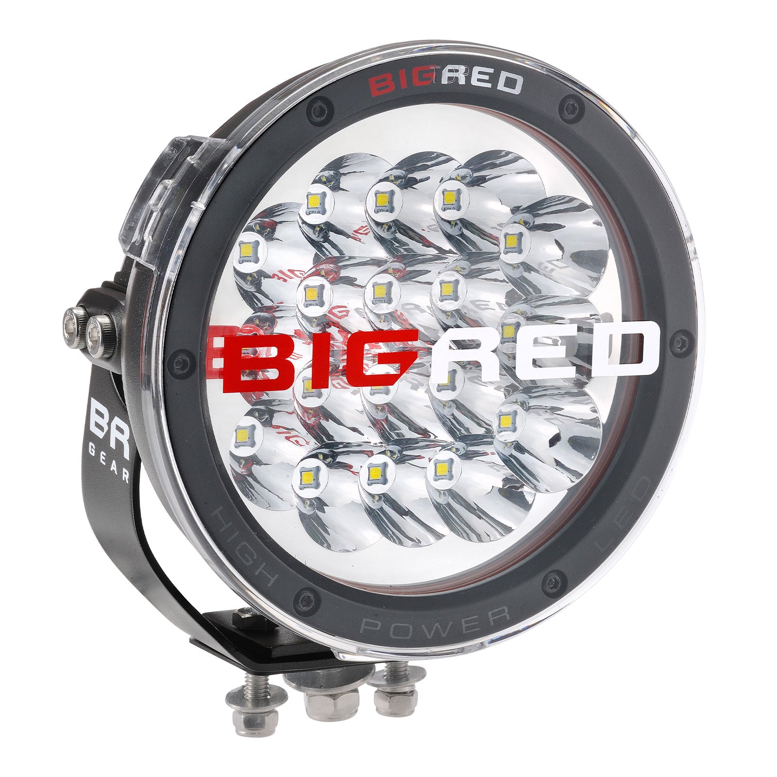 7 Inch LED Driving Light - Big Red Gear | High Performance LED Lighting