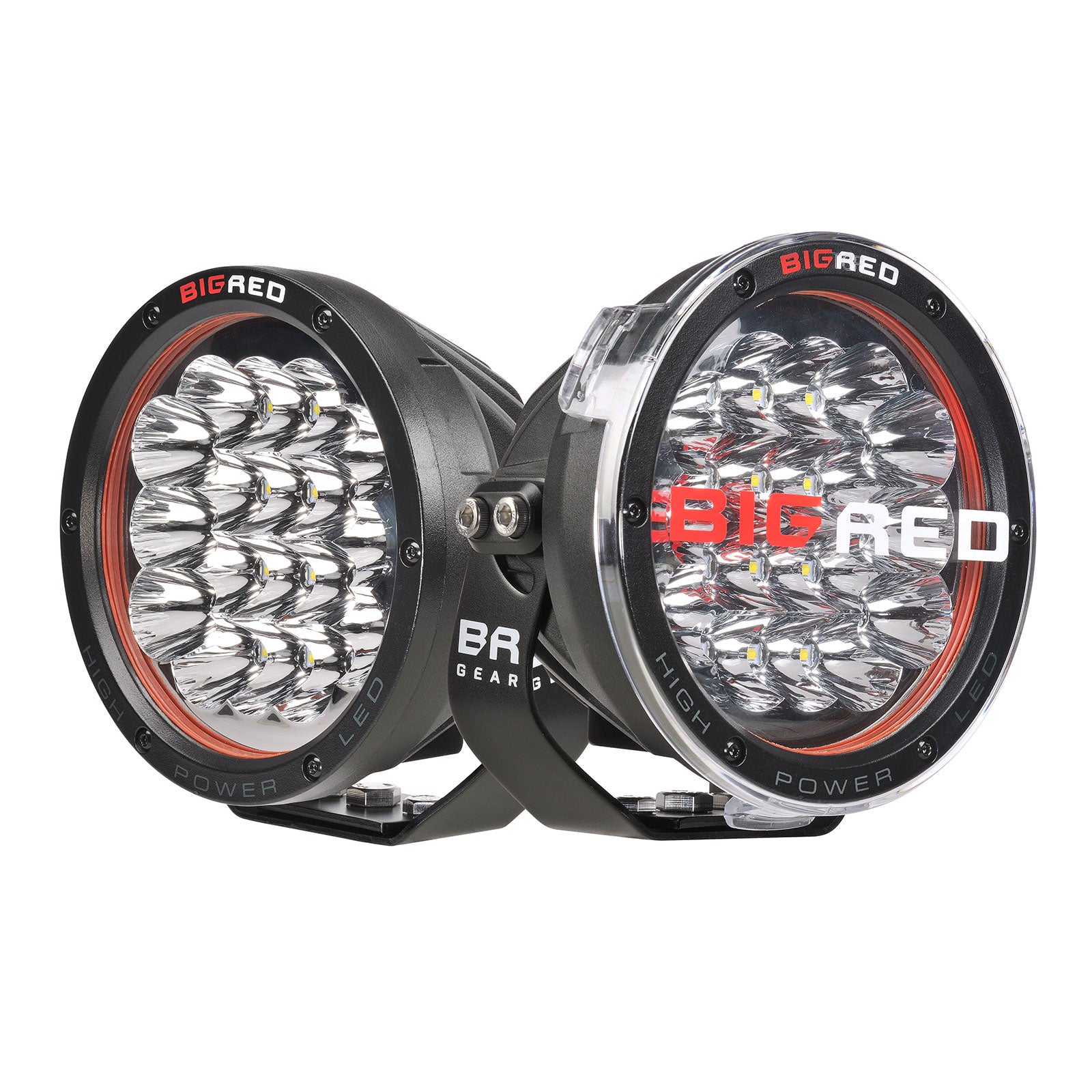 7 Inch Driving Light Starter Kit - Big Red Gear | High Performance LED ...