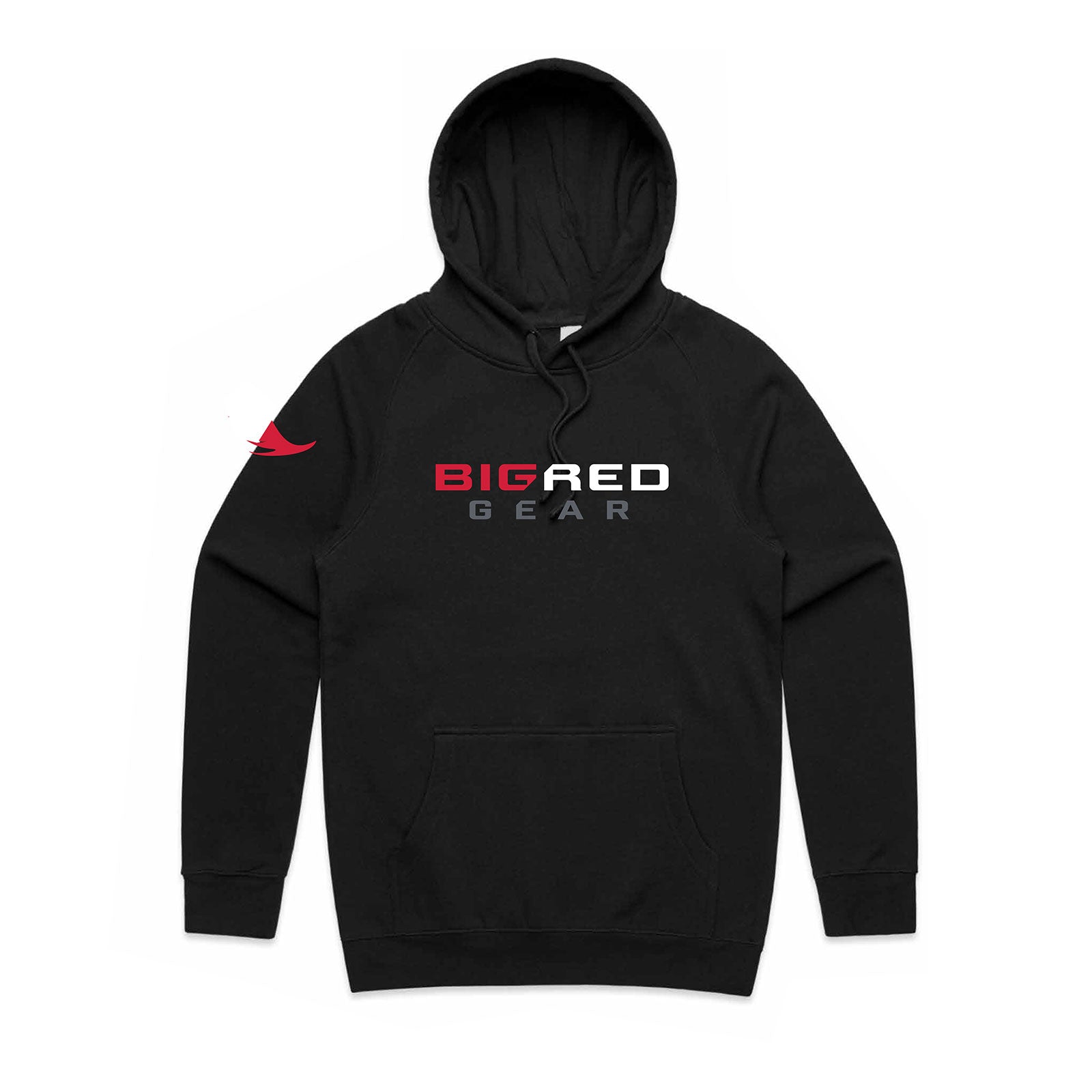 Big Red Gear Hoodie | Black